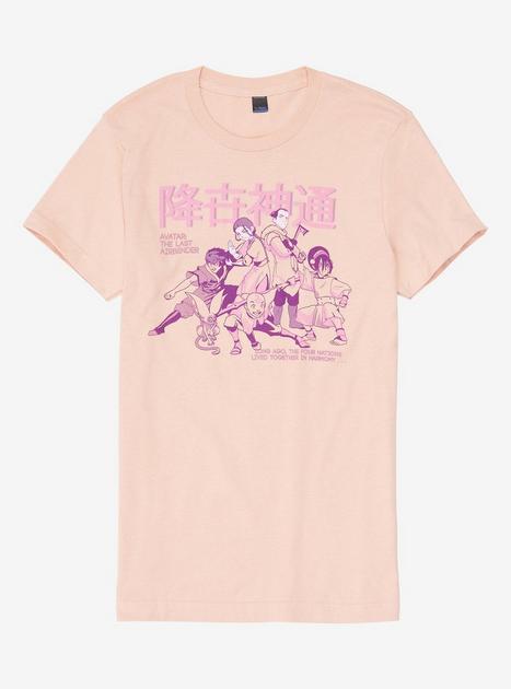 Avatar: The Last Airbender Pink Character Girls T-Shirt | Hot Topic