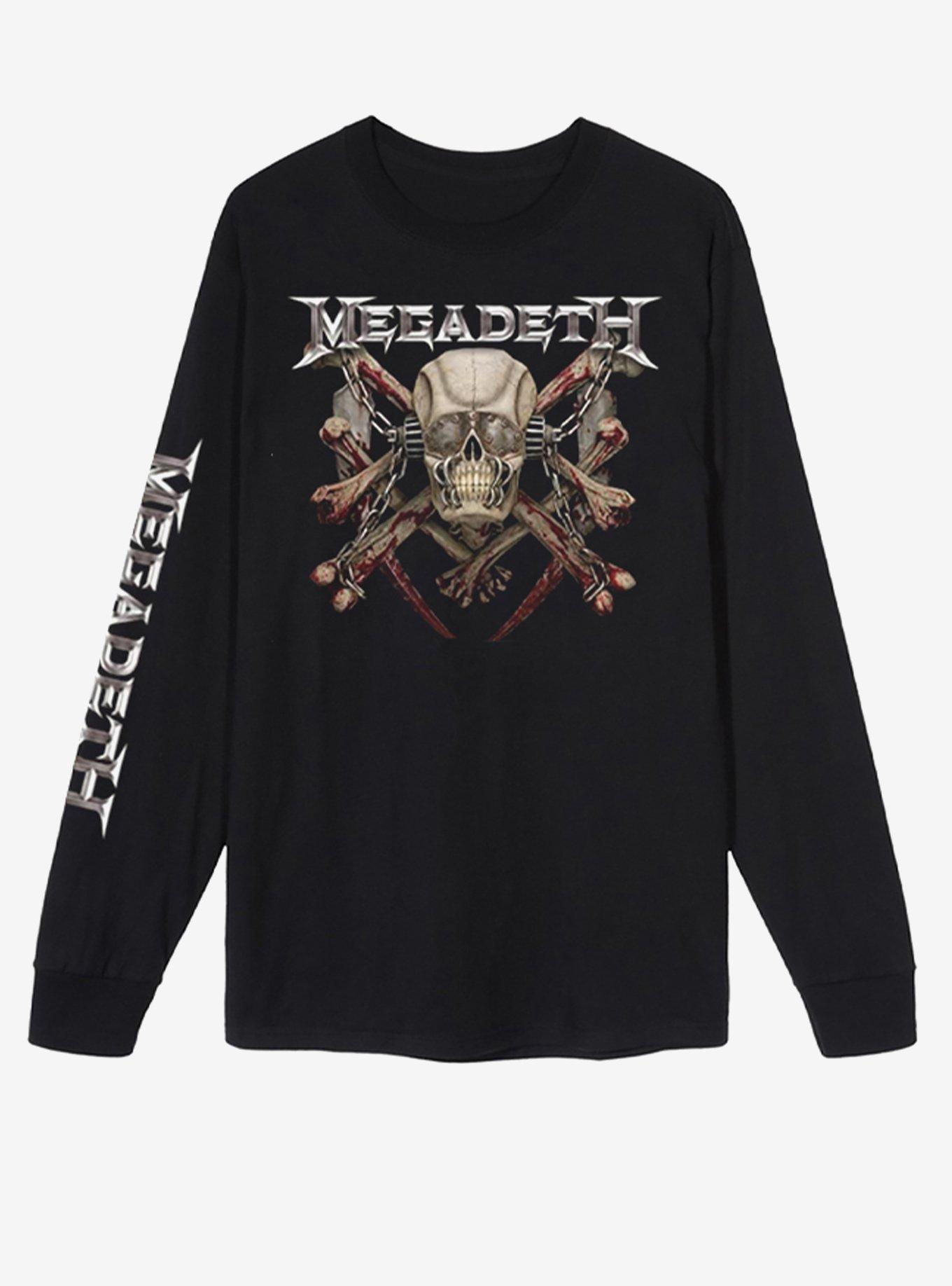 Megadeth Bone Shield Long-Sleeve T-Shirt | Hot Topic