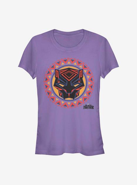 Marvel Black Panther Epic Logo Girls T-Shirt - PURPLE | Hot Topic