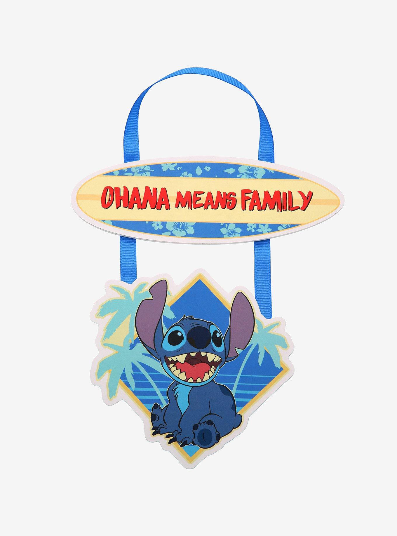 Disney Lilo & Stitch Ohana Wood Sign | Hot Topic