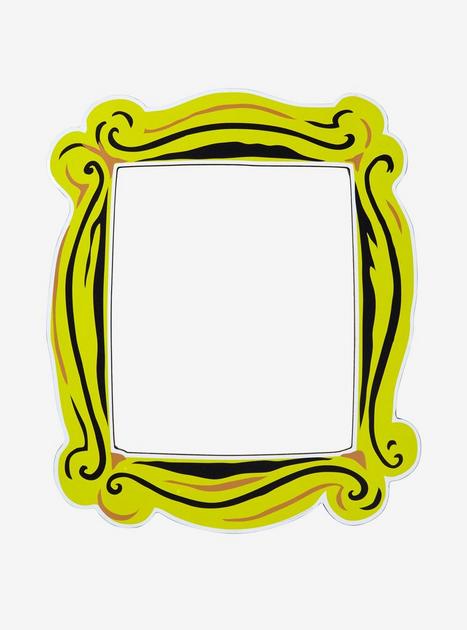 Friends Yellow Frame Wood Wall Art | Hot Topic