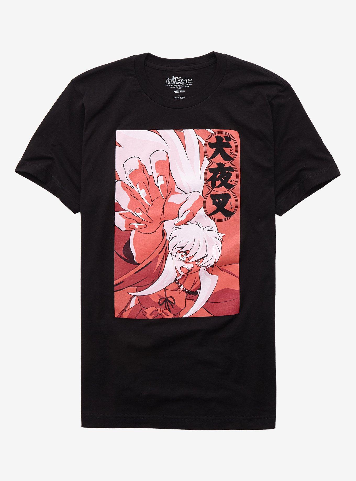 Inuyasha Red Claws T-Shirt | Hot Topic