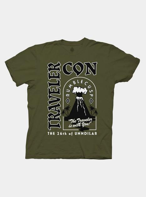 Critical Role Traveler Con T-Shirt Hot Topic Exclusive | Hot Topic