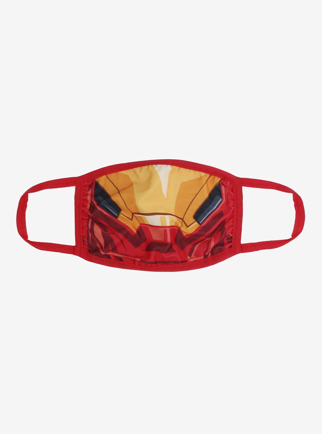 Marvel Iron Man Gathered Fashion Face Mask | BoxLunch