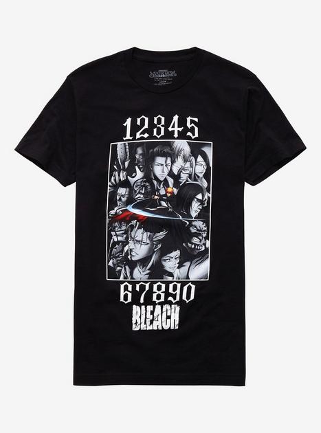 Bleach Numbers Group T-Shirt | Hot Topic