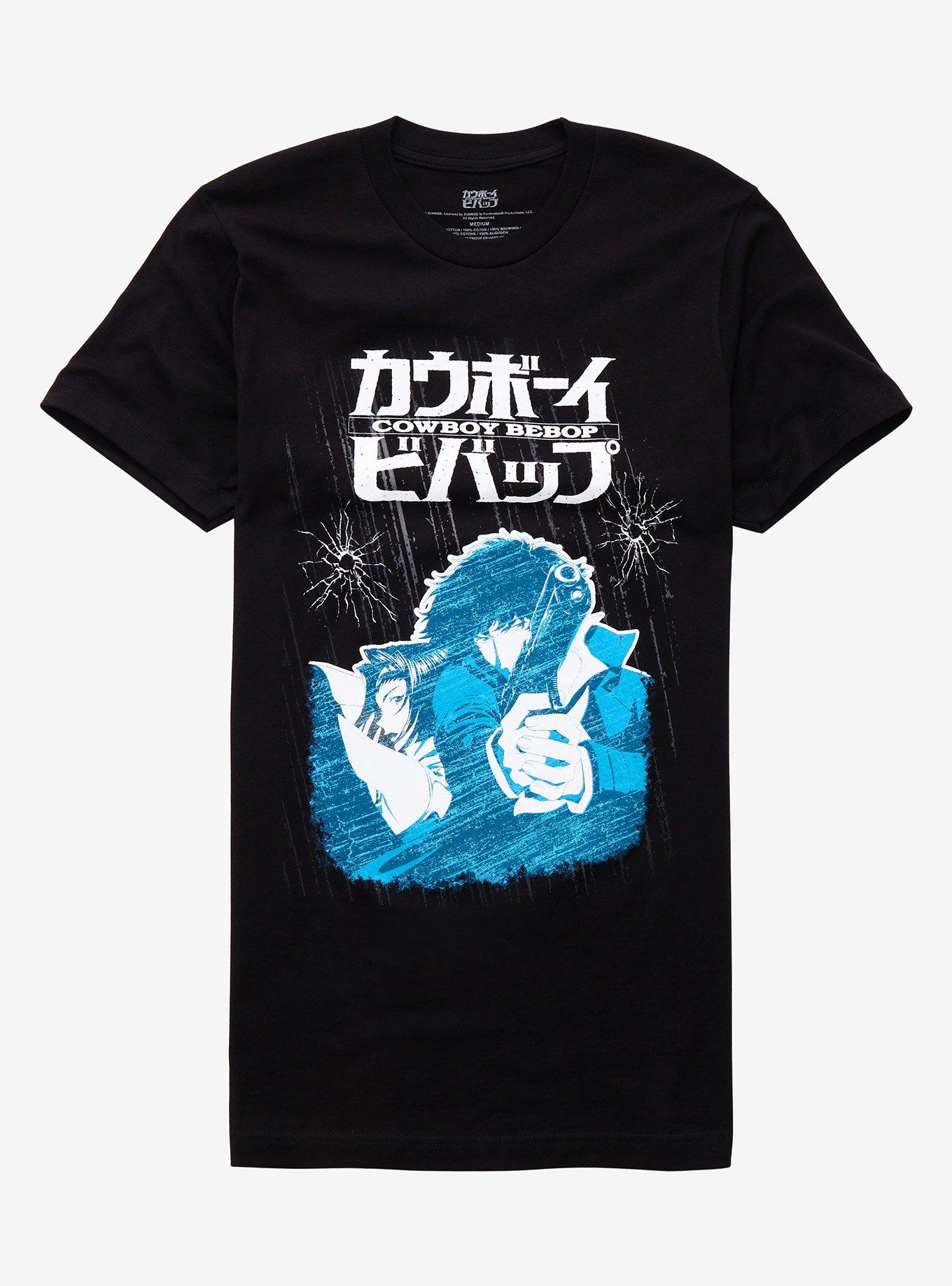 Cowboy Bebop Blue Sketch T-Shirt | Hot Topic