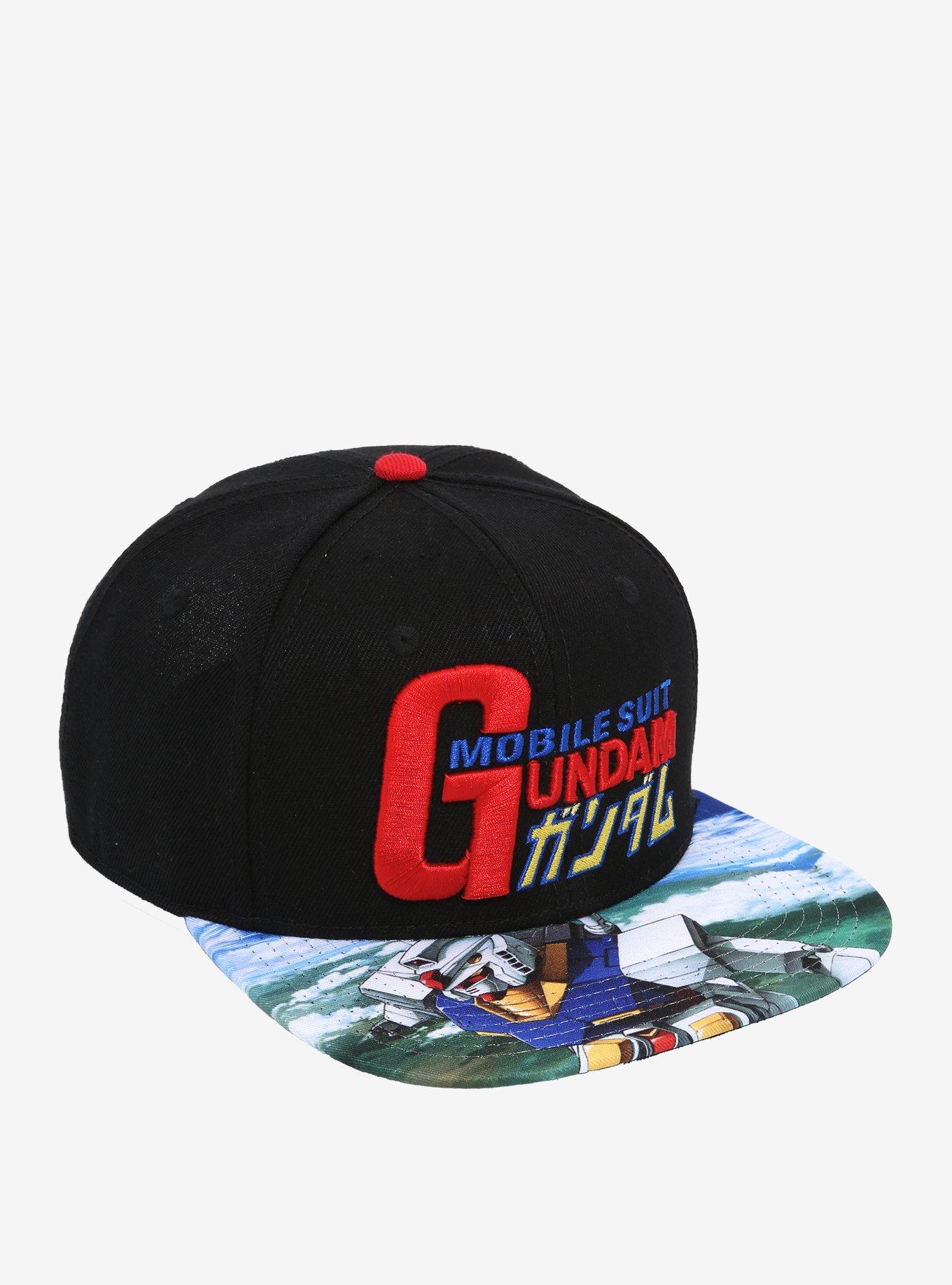 Mobile Suit Gundam Logo Snapback Hat | Hot Topic