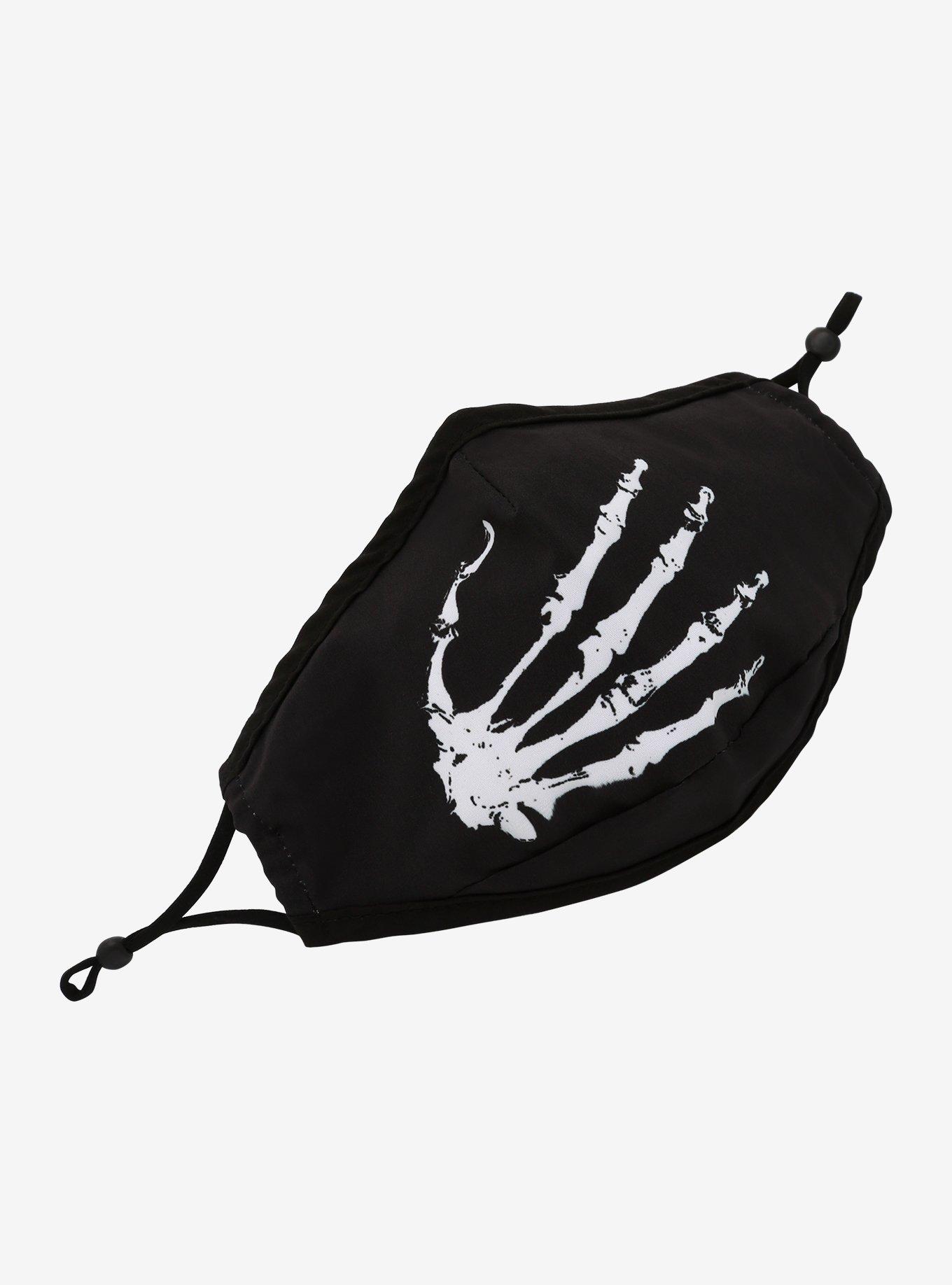 Skeleton Hand Fashion Face Mask | Hot Topic