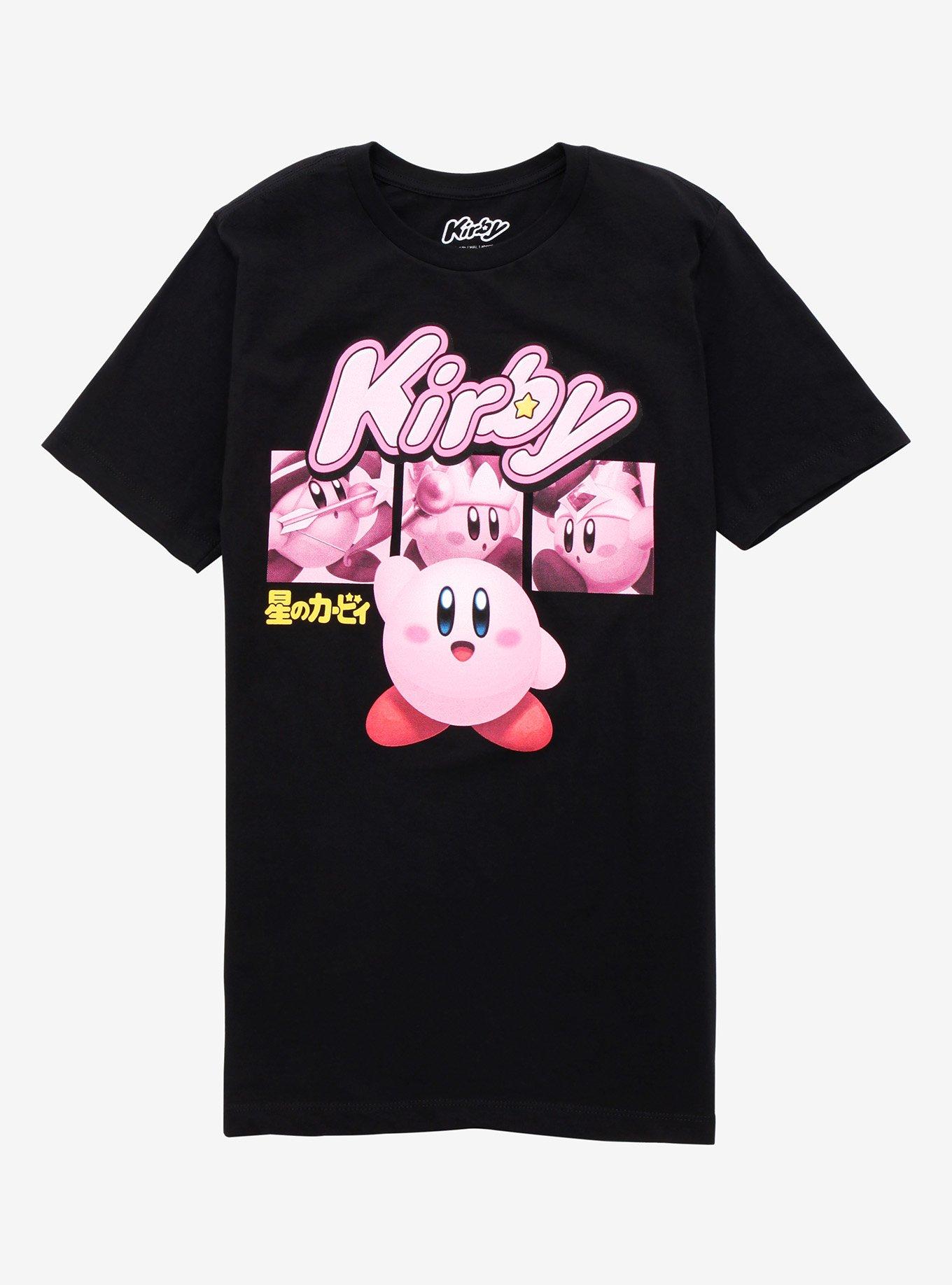 Kirby Pink Portraits T-Shirt | Hot Topic