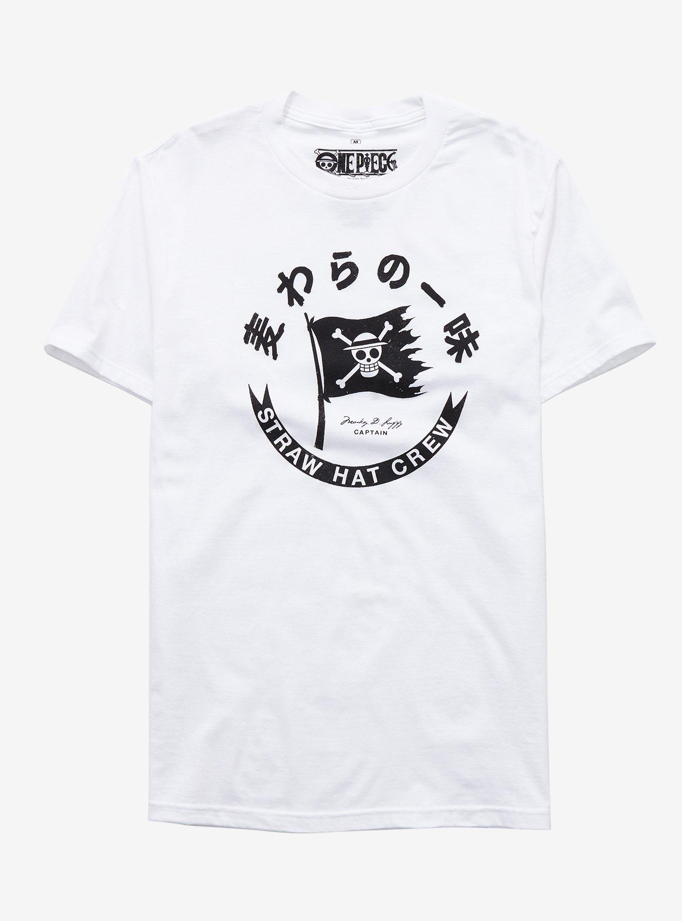 One Piece Straw Hat Crew T Shirt Hot Topic