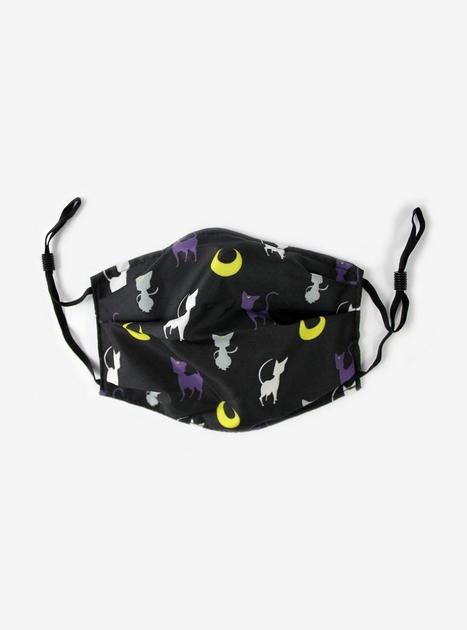 Sailor Moon Artemis & Luna Fashion Face Mask With Filter | Hot Topic