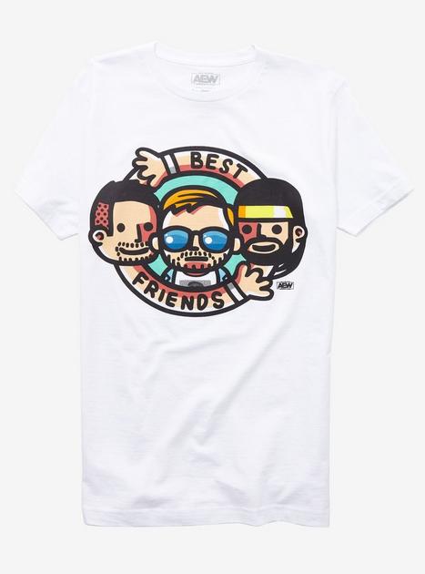 All Elite Wrestling Best Friends Cartoon T-Shirt | Hot Topic