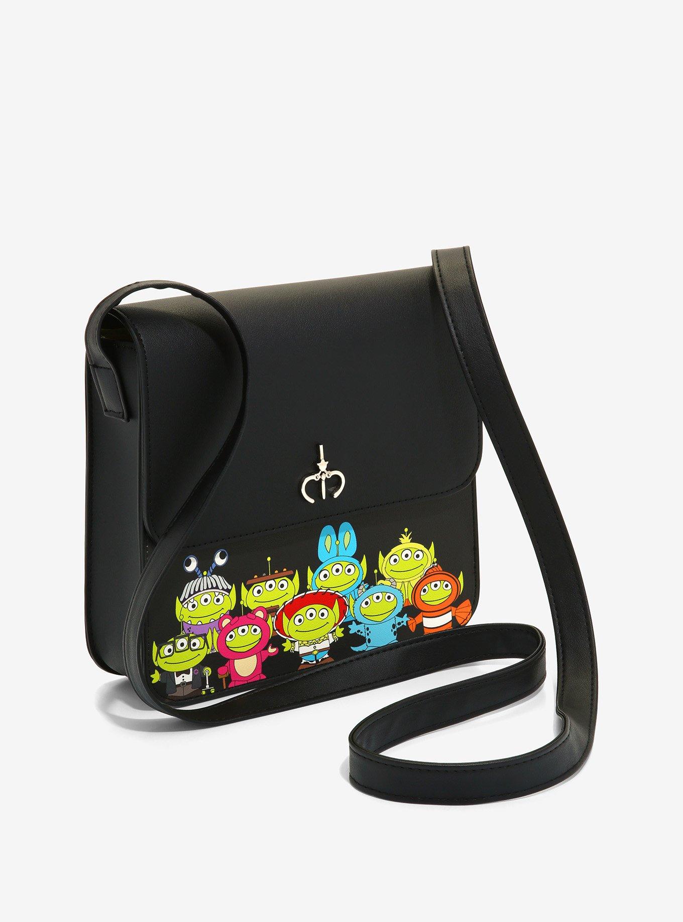Loungefly Disney Pixar Remix Alien Crossbody Bag | Hot Topic