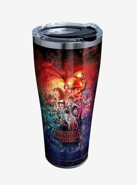 Stranger Things Montage 30oz Stainless Steel Tumbler With Lid | Hot Topic