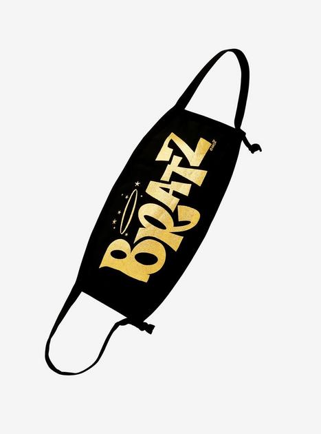 Bratz Gold Logo Fashion Face Mask | Hot Topic
