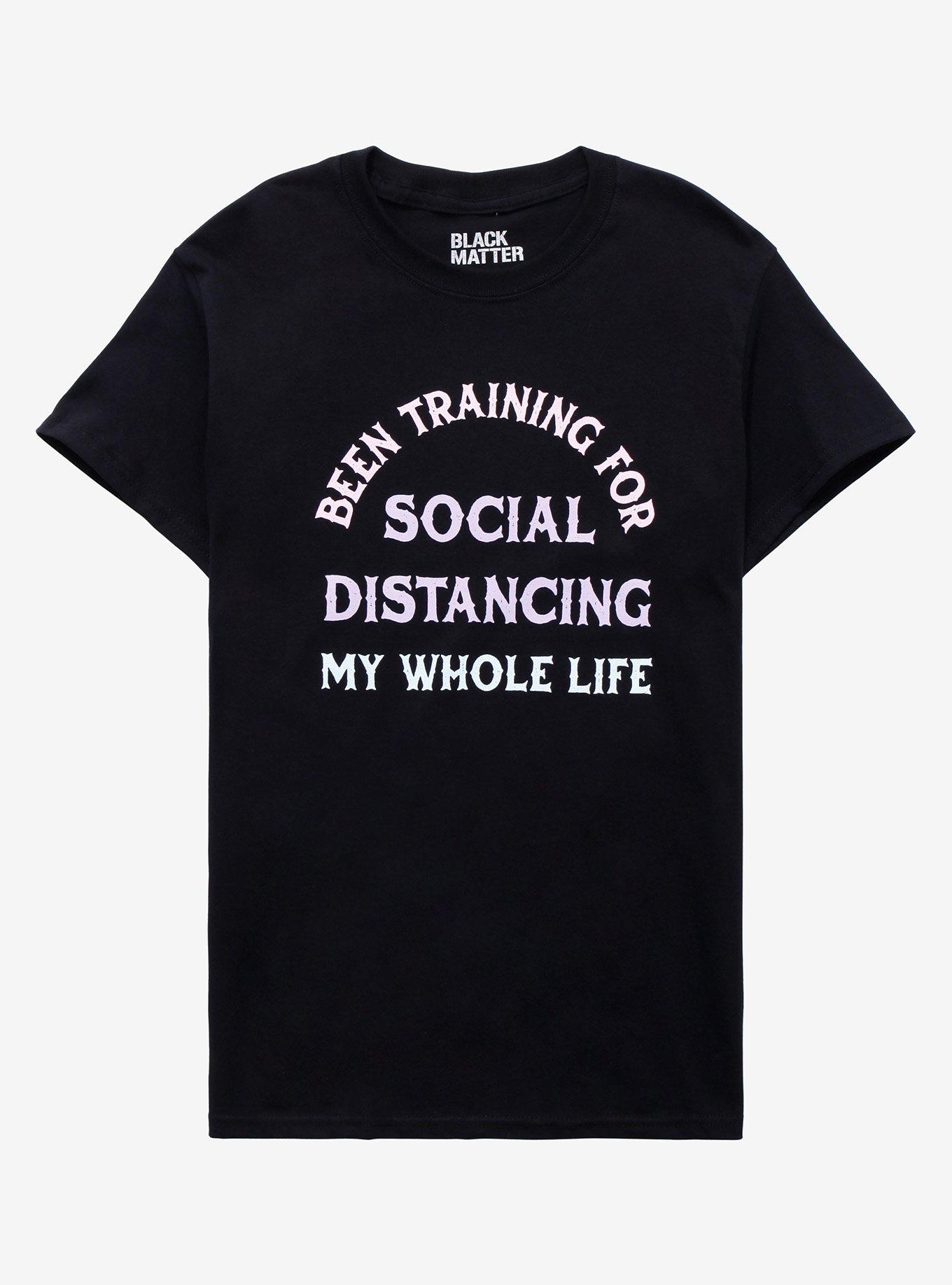 Social Distancing Training Girls T-Shirt | Hot Topic