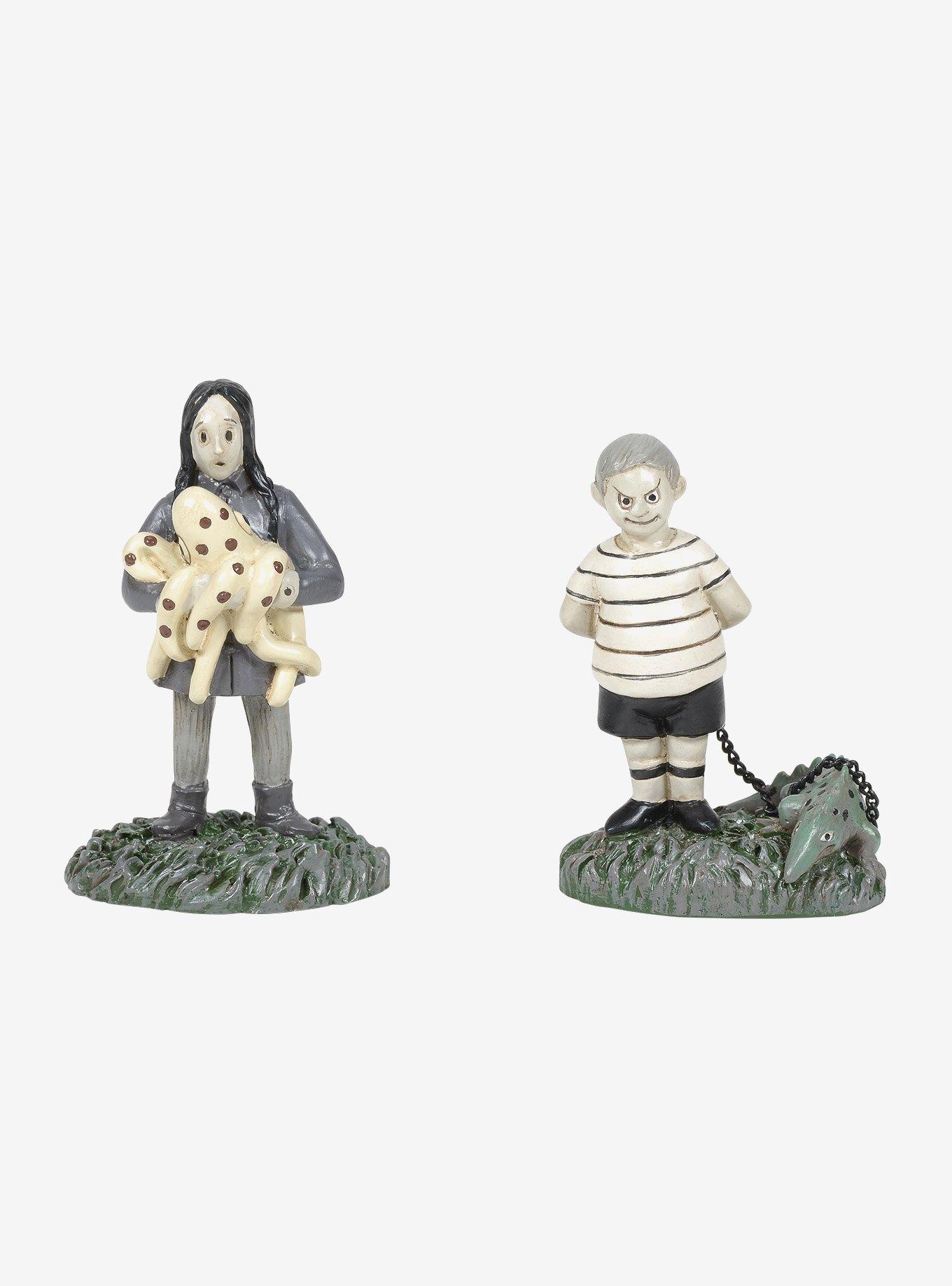 The Addams Family The Kids With Their Pets Figure | Hot Topic
