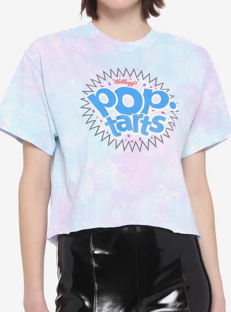 Pop-Tarts Logo Tie-Dye Girls Crop T-Shirt | Hot Topic