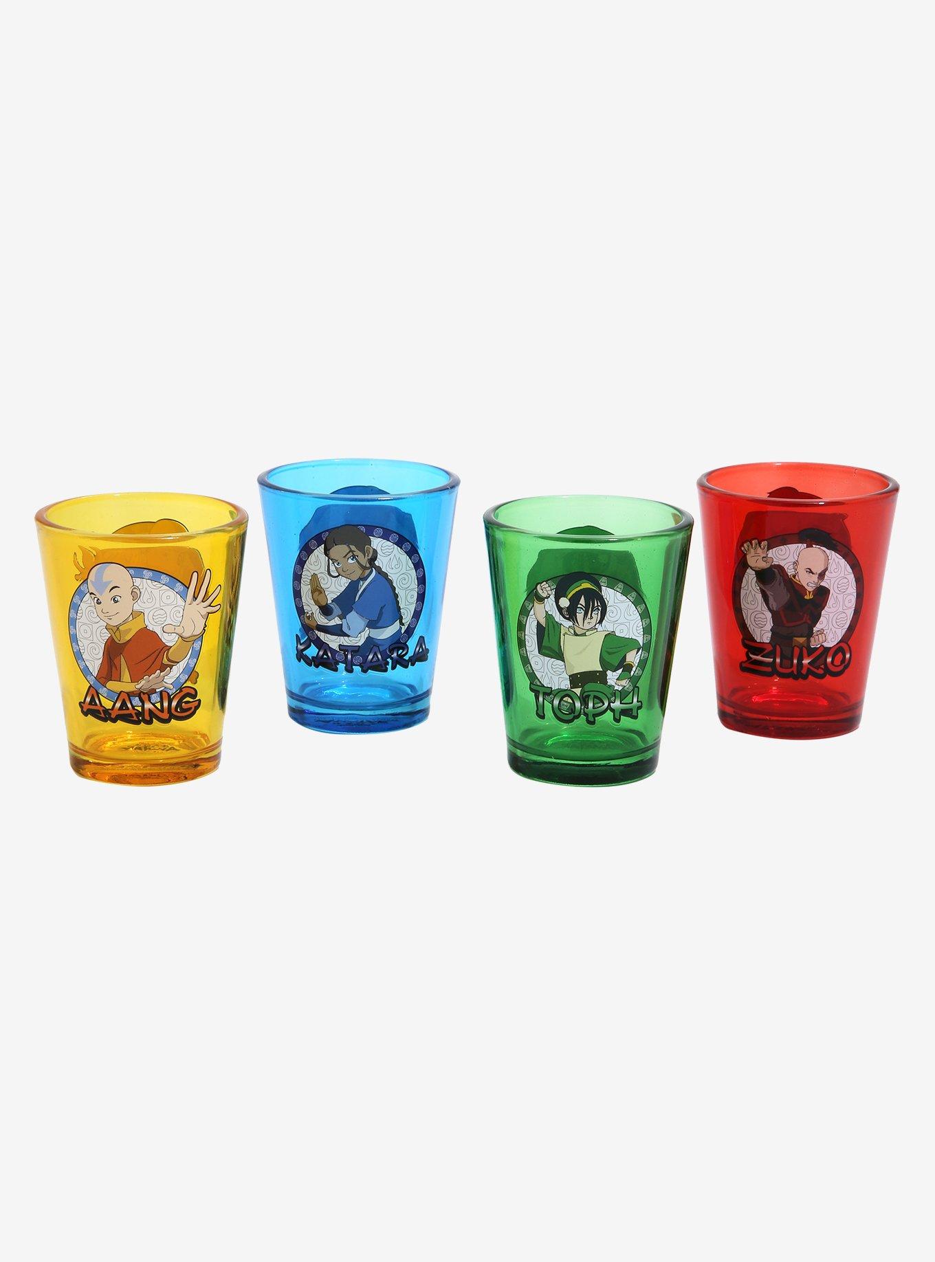 Avatar: The Last Airbender Benders Mini Glass Set - BoxLunch Exclusive ...