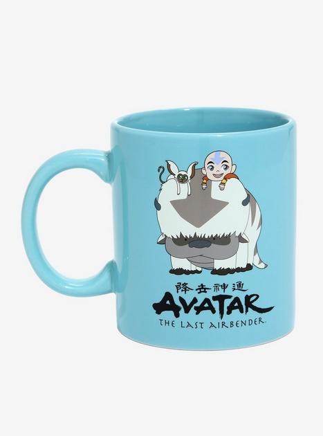 Avatar: The Last Airbender Appa, Aang, & Momo Chibi Mug - BoxLunch ...