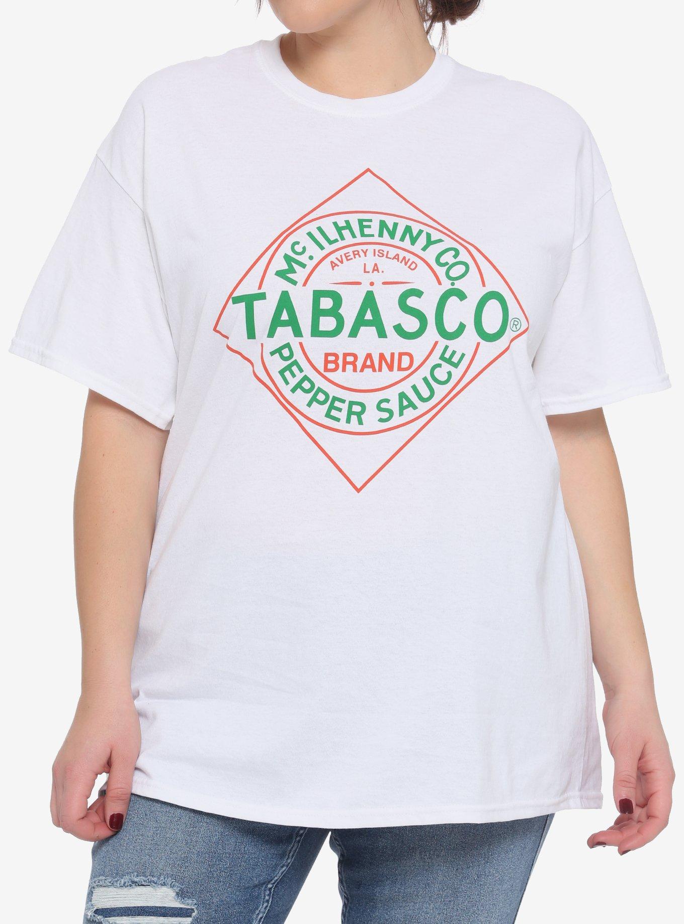 Tabasco Logo Boyfriend Fit Girls T-Shirt Plus Size | Hot Topic