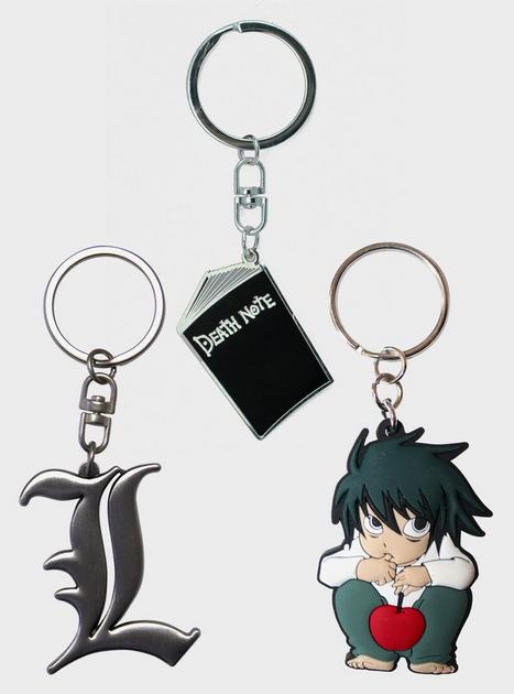 Death Note Keychain Bundle | Hot Topic