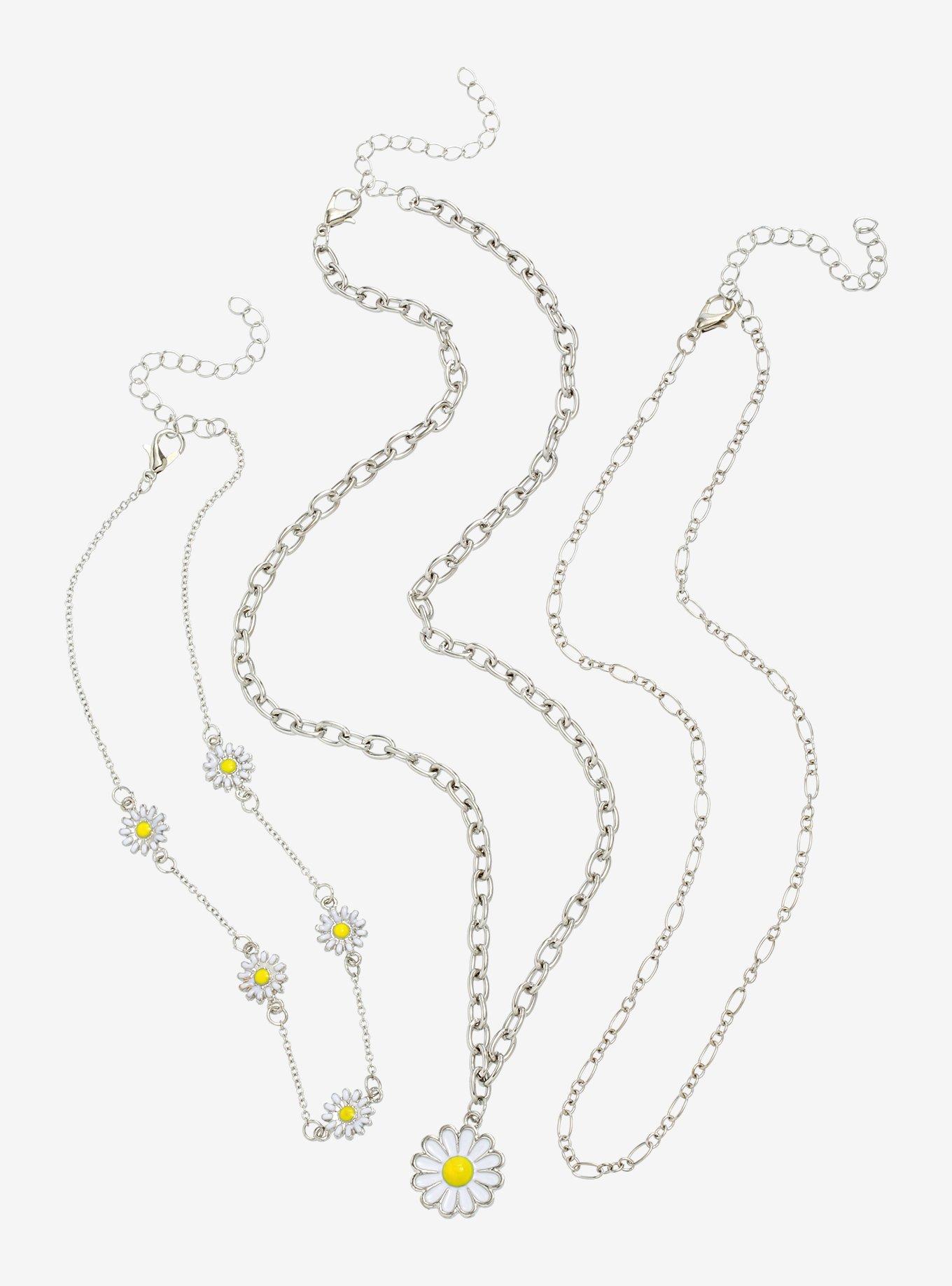 Daisy Chain Necklace Set