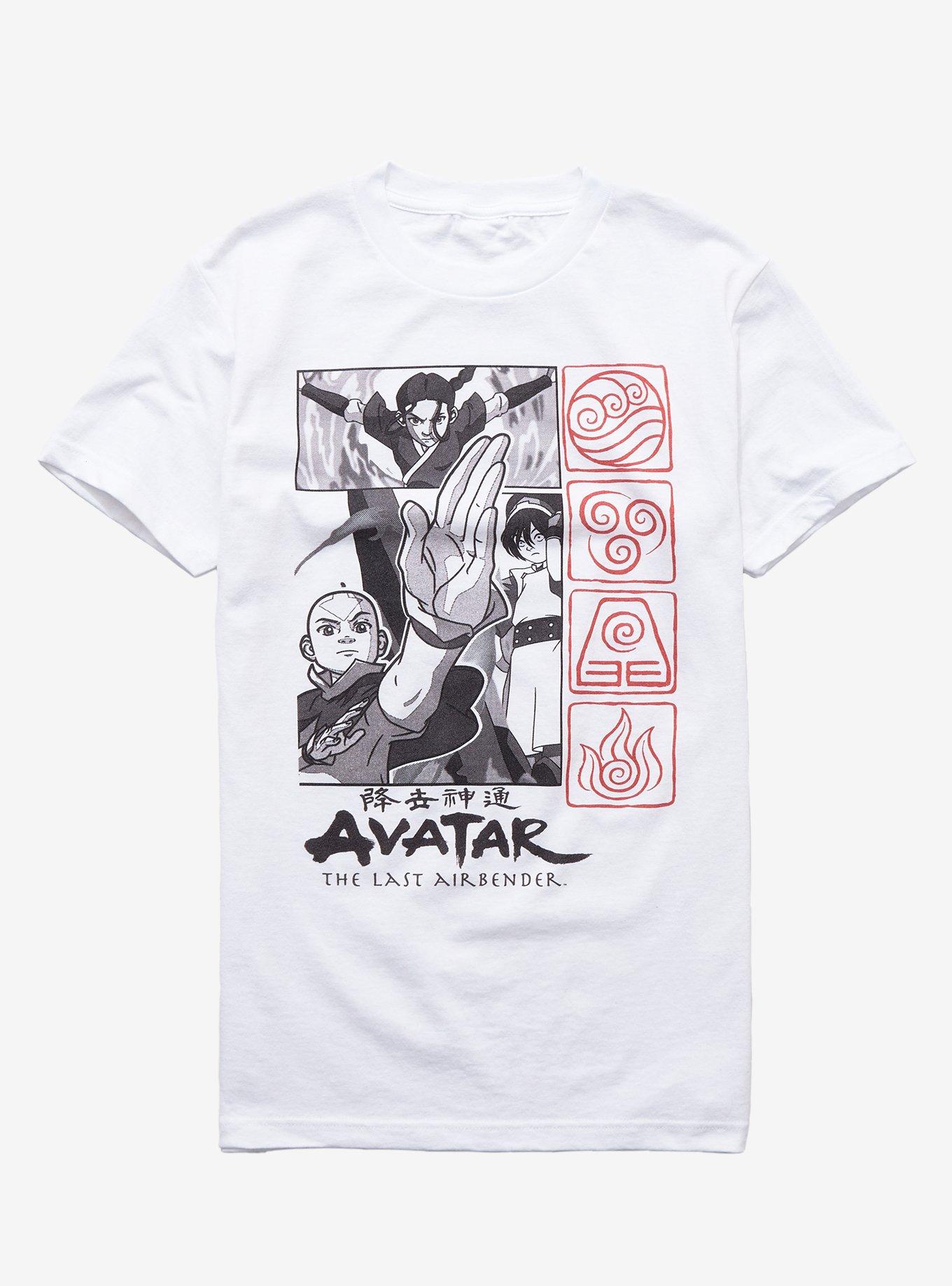 Avatar: The Last Airbender Comic Panels T-Shirt | Hot Topic