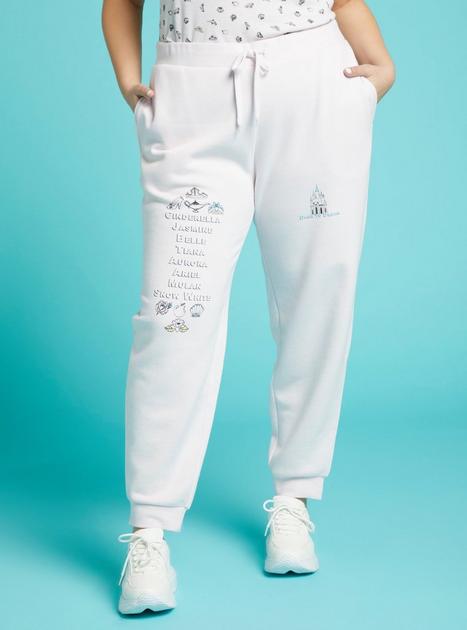 Her Universe Disney Princess Pink Girls Sweatpants Plus Size | Hot Topic