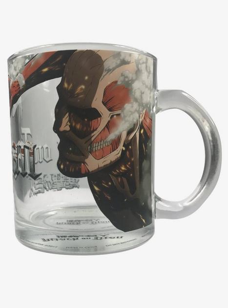 Attack On Titan Colossal Titan Glass Mug | Hot Topic