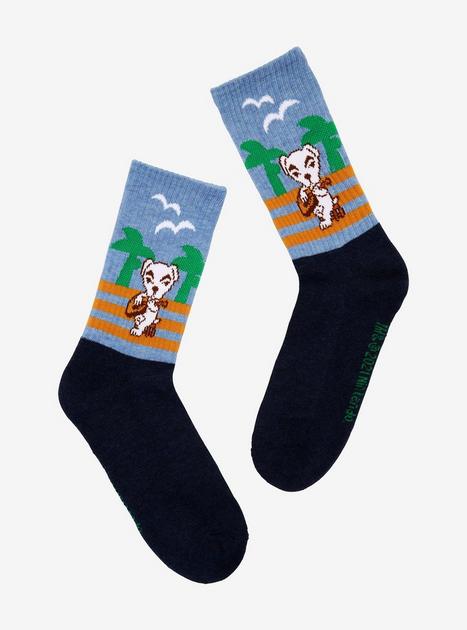 Animal Crossing: New Horizons K.K. Slider Crew Socks | Hot Topic