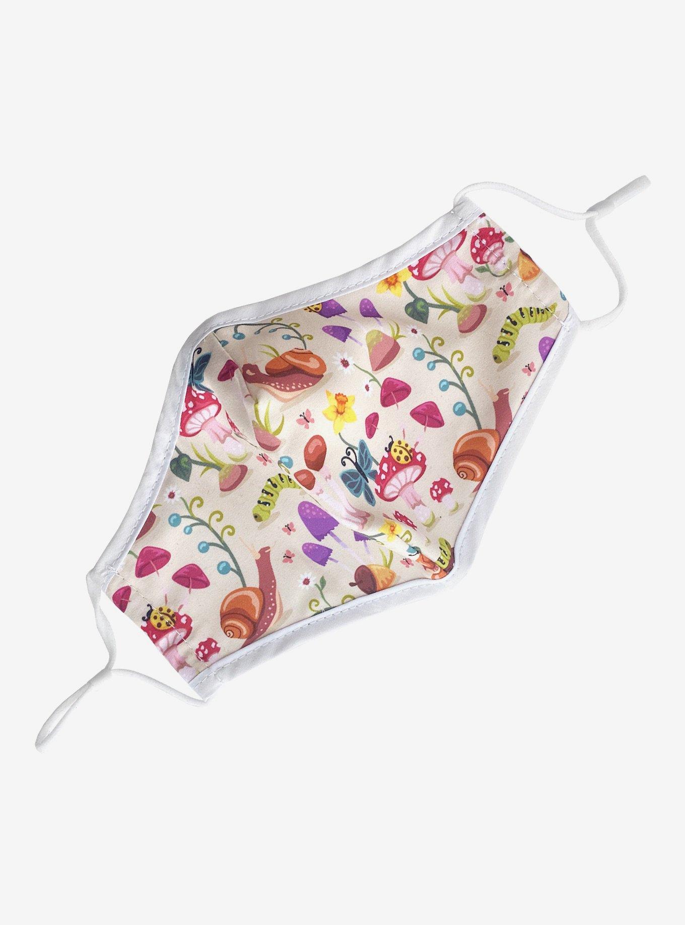 Cottage Snails Fashion Face Mask | Hot Topic