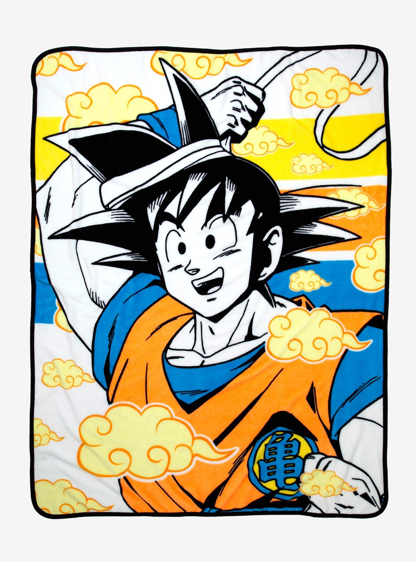 Dragon Ball Z Goku with Clouds Throw | BoxLunch