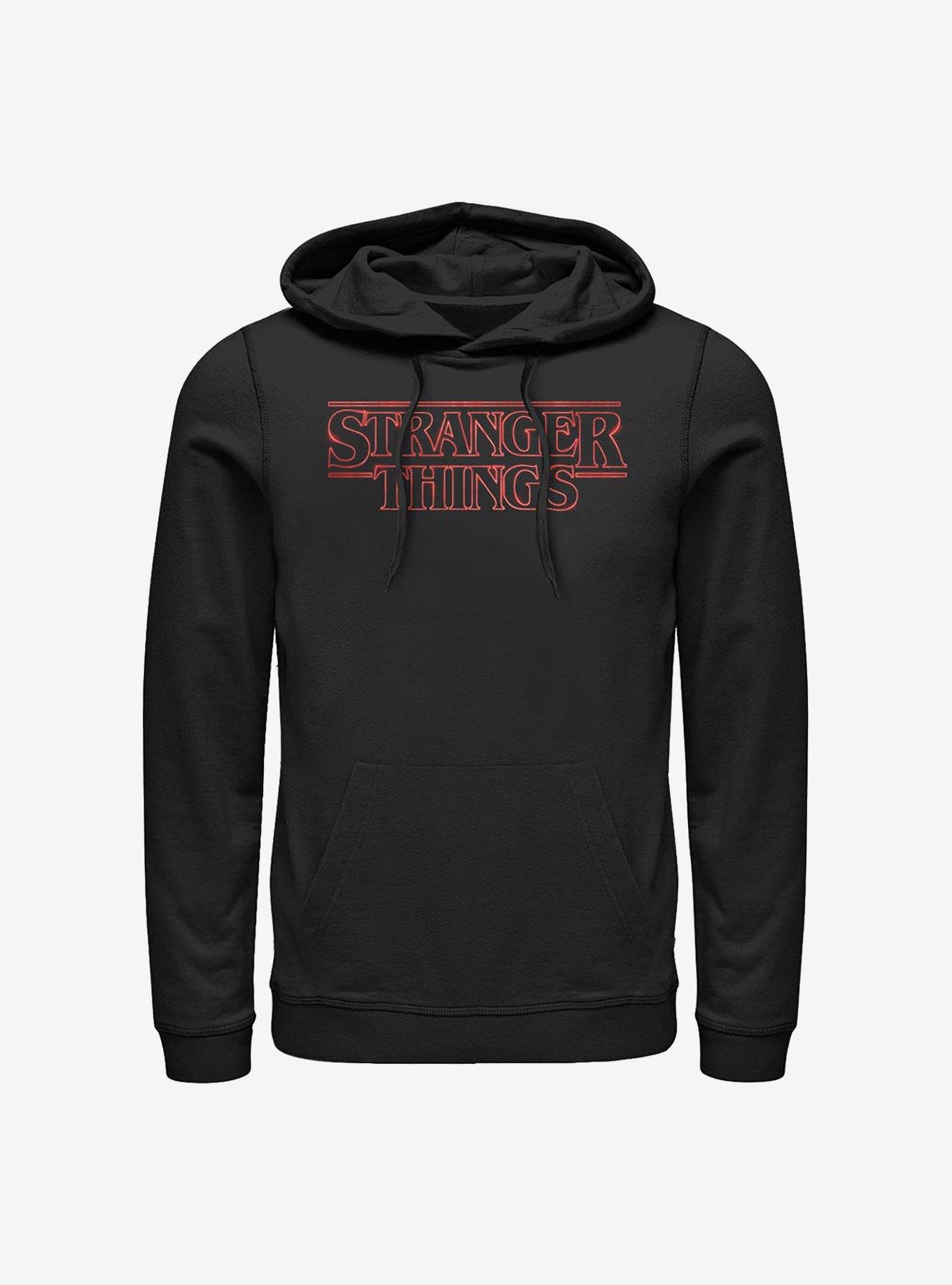 Stranger Things Stranger Neon Logo Hoodie