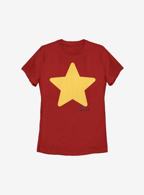 Steven Universe Steven Star Womens T-Shirt - RED | BoxLunch