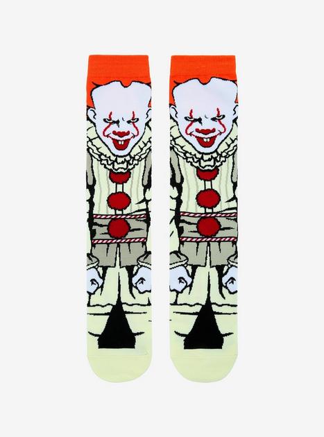 IT Pennywise Crew Socks | Hot Topic