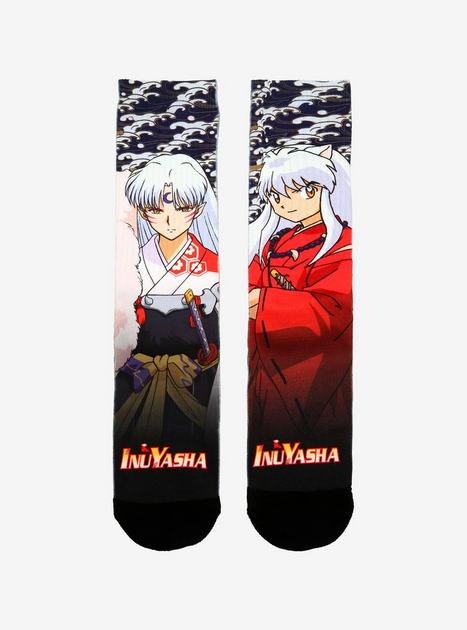 Inuyasha Sesshomaru & Inuyasha Sublimated Crew Socks | Hot Topic