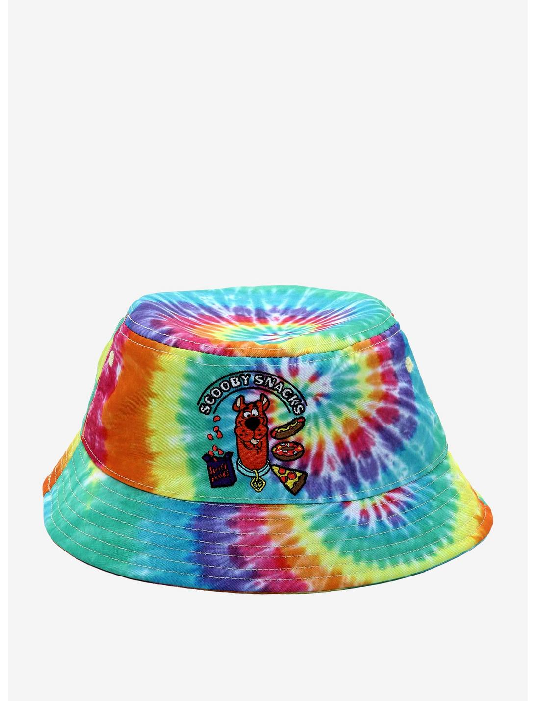 Scooby-Doo! Tie-Dye Scooby Snacks Bucket Hat | Hot Topic Scooby-Doo! Tie-Dye Scooby Snacks Bucket Hat | Hot Topic