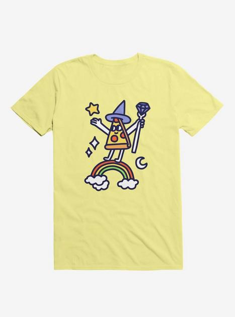 Wizard Pizza Yellow T-Shirt - YELLOW | Hot Topic