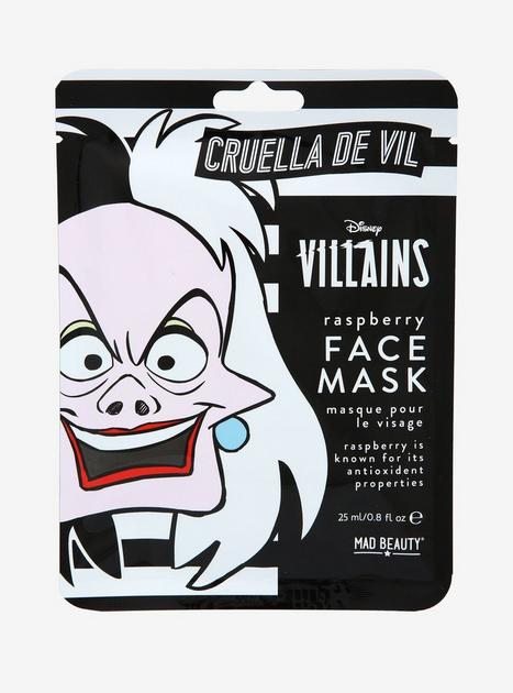 Disney Villains Cruella De Vil Raspberry Face Mask | BoxLunch