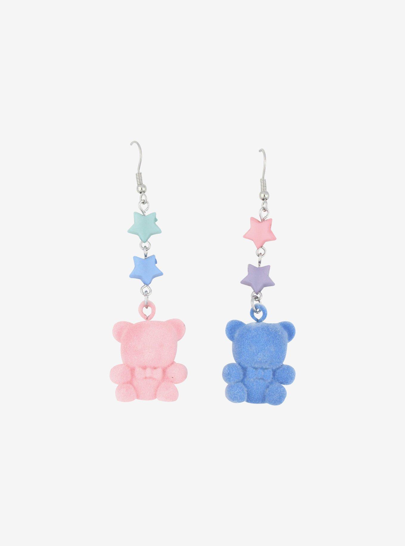 Star & Teddy Candy Drop Earrings | Hot Topic