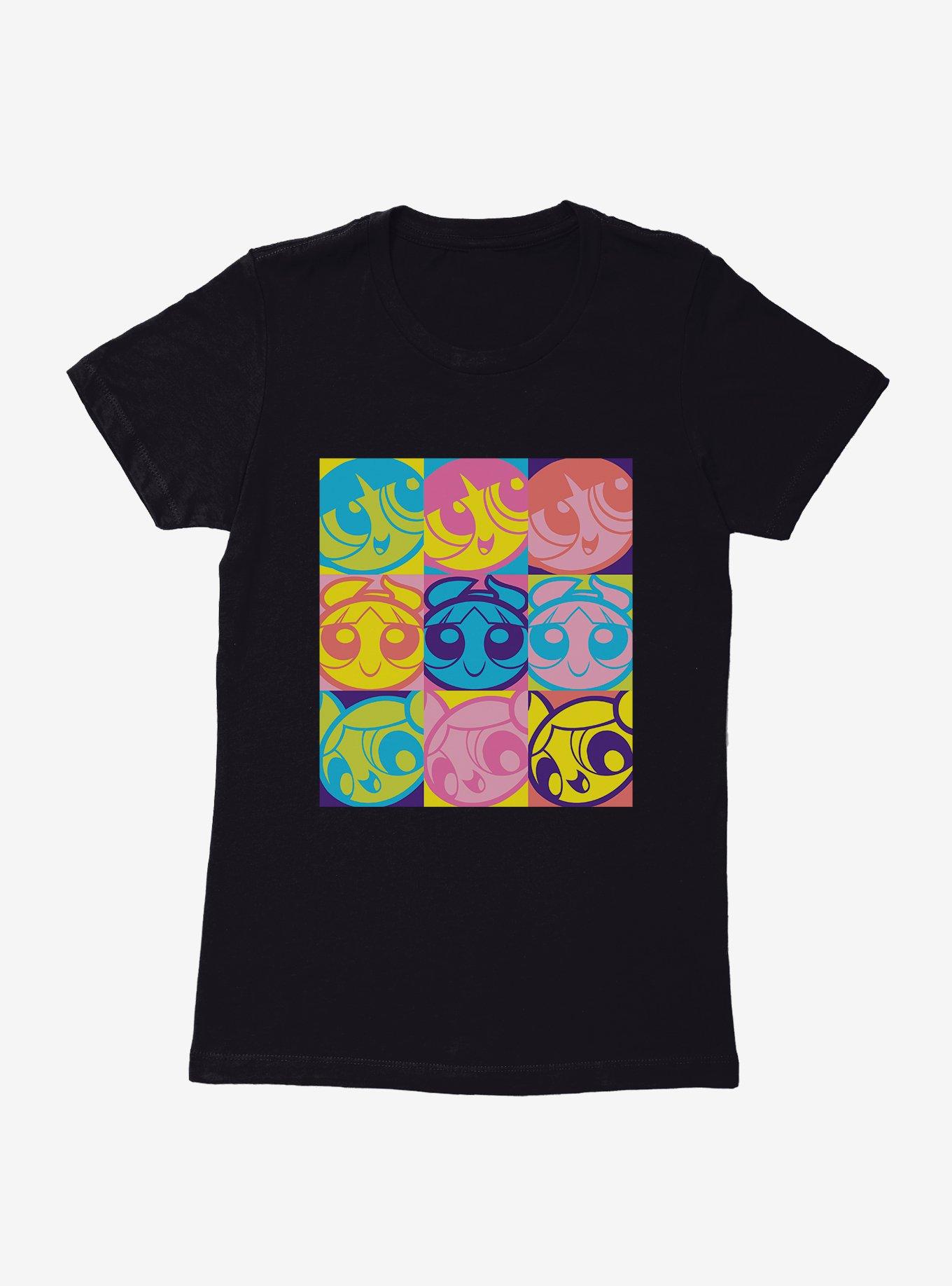 The Powerpuff Girls Square Poses Womens T-Shirt | BoxLunch