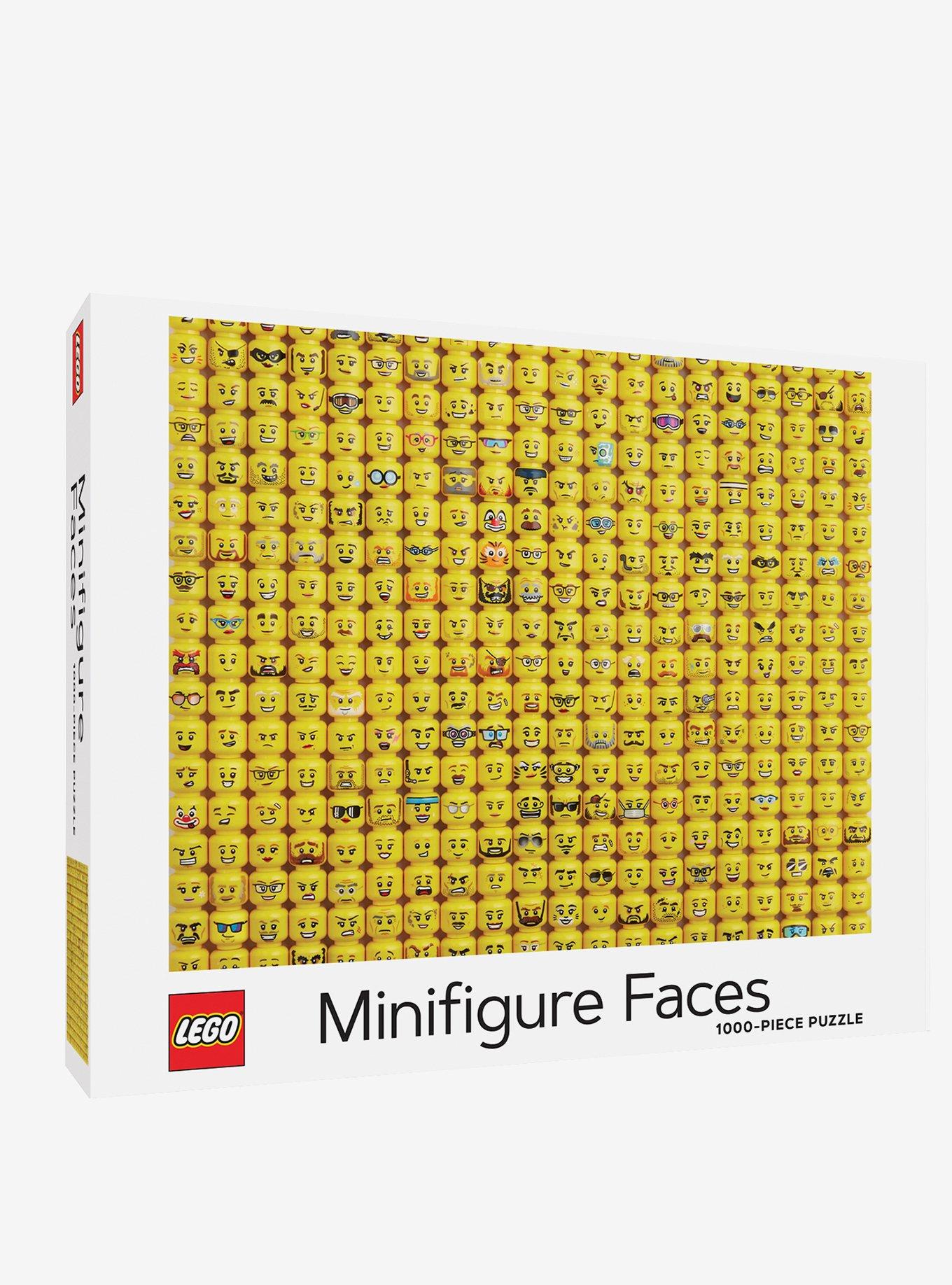 LEGO Minifigure Faces 1000-Piece Puzzle | BoxLunch