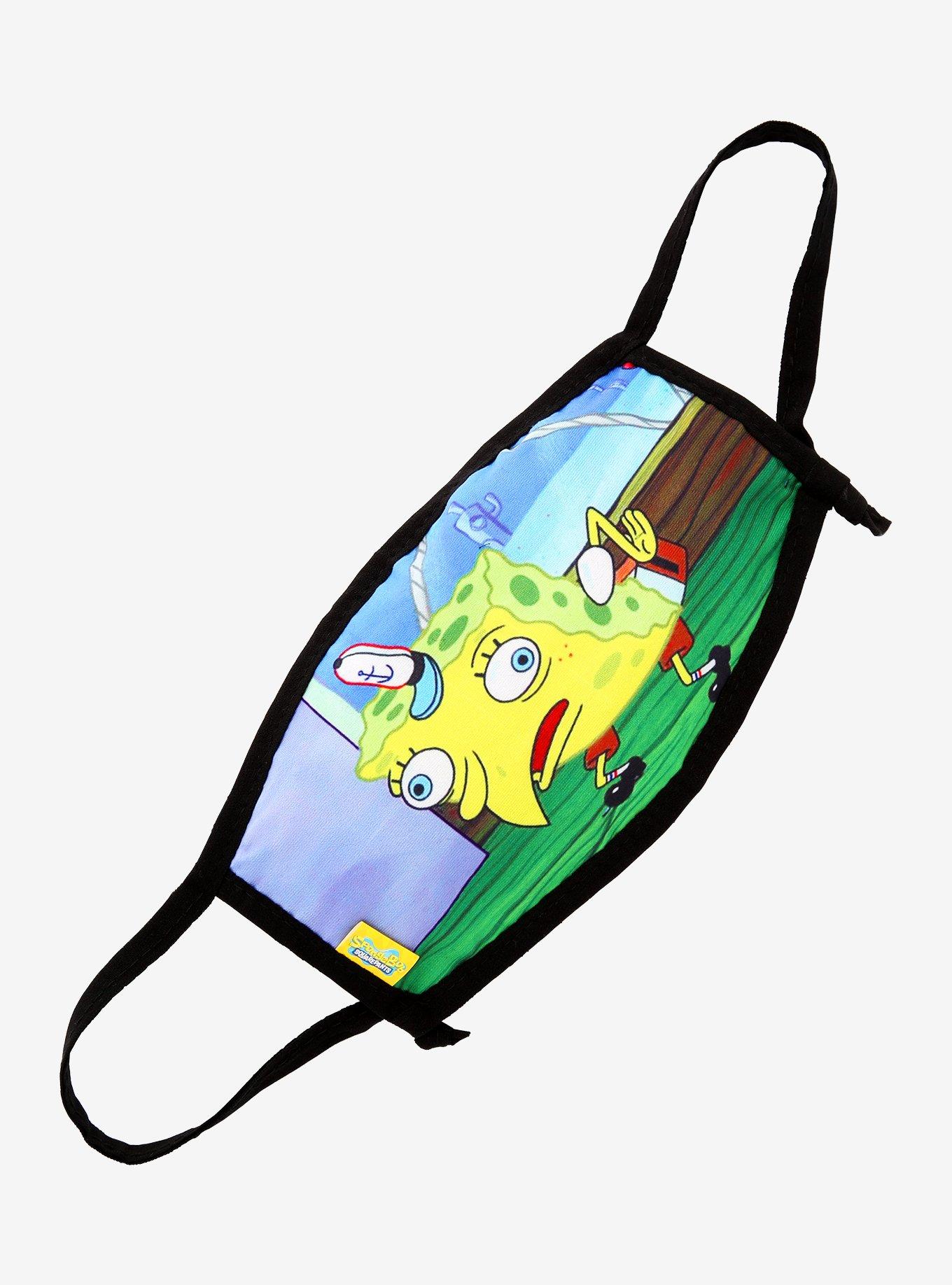 SpongeBob SquarePants Chicken Fashion Face Mask | Hot Topic