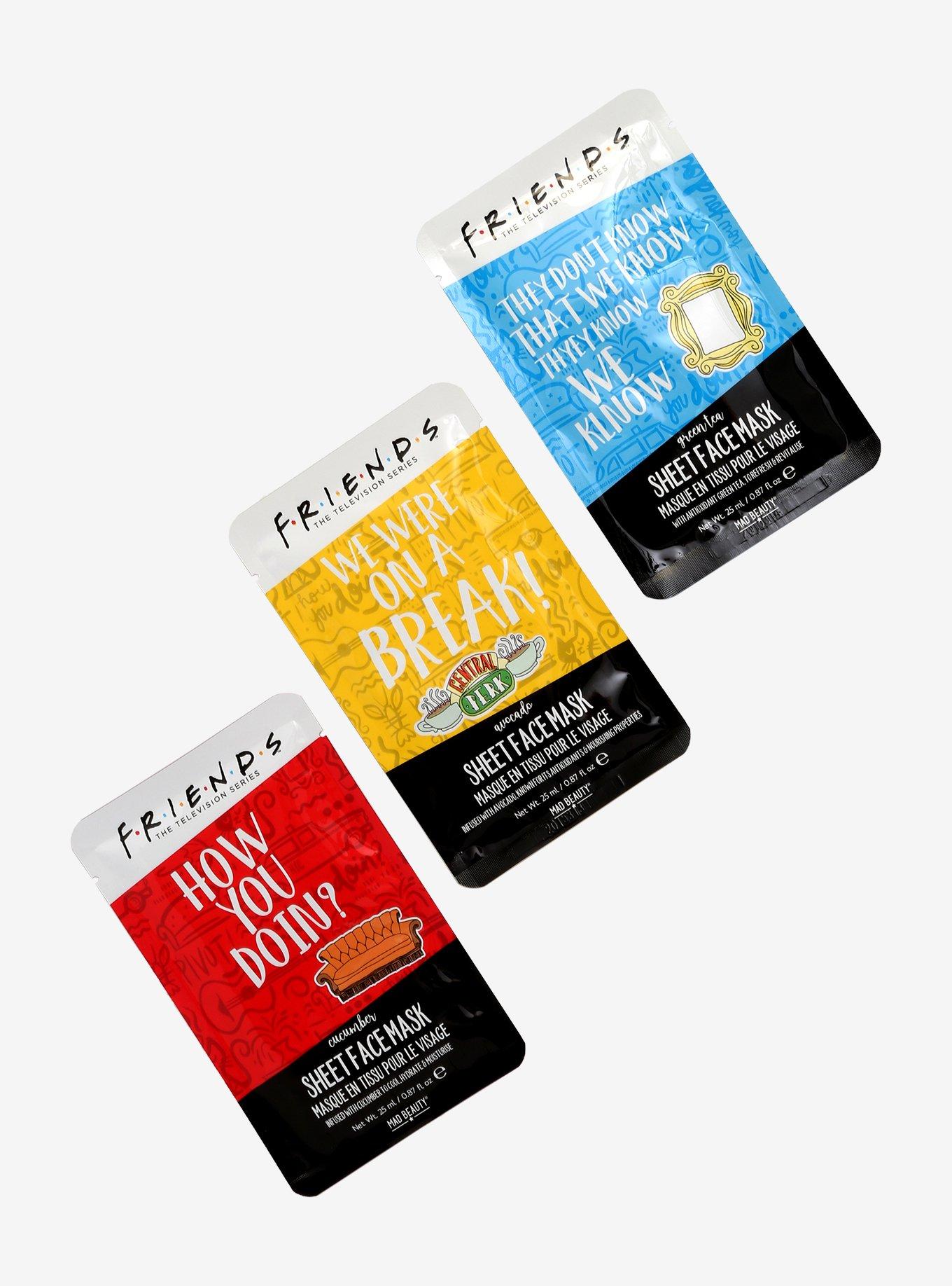 Friends Face Mask Set | Hot Topic