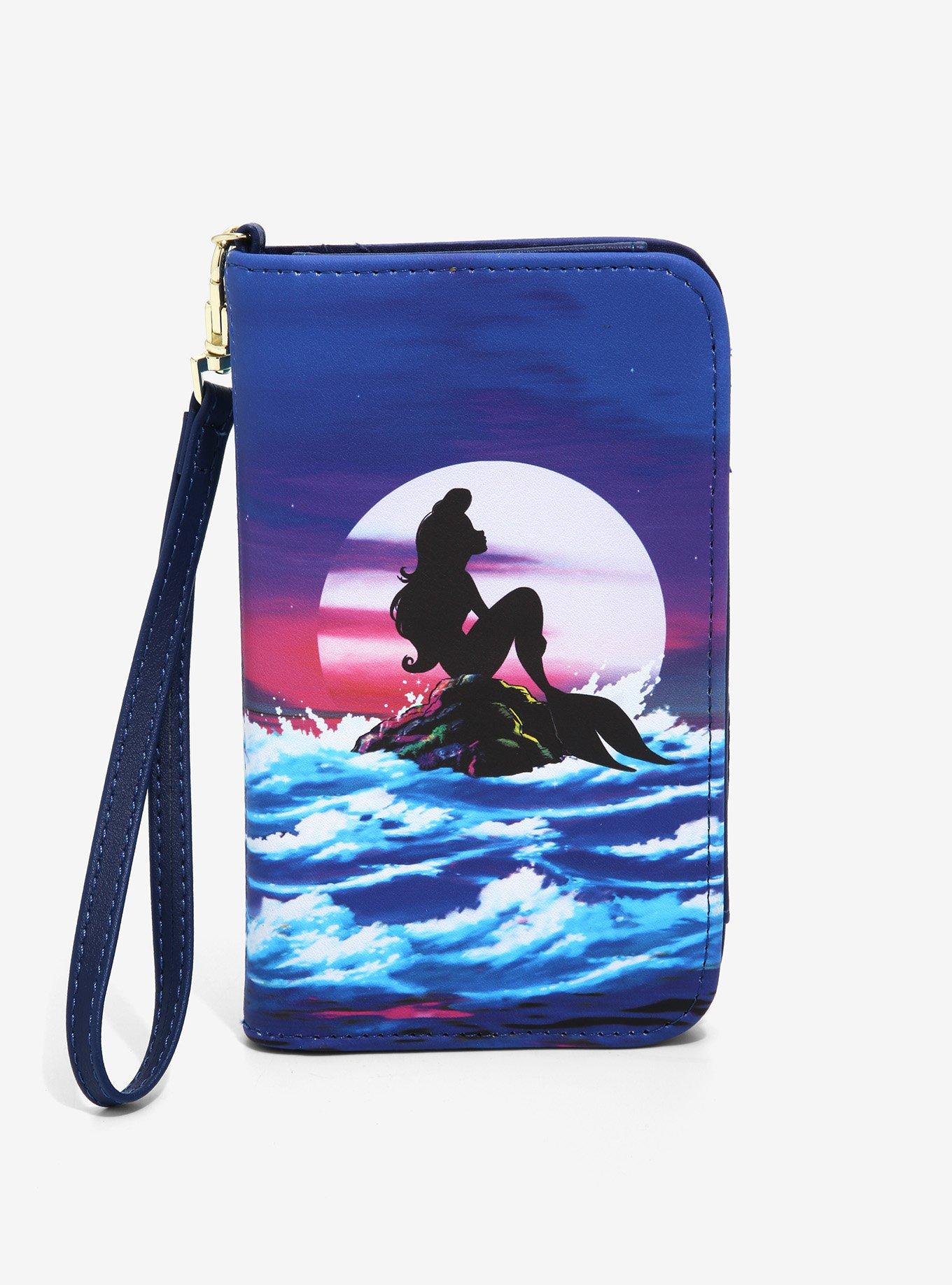 Loungefly Disney The Little Mermaid Silhouette Tech Wallet | Hot Topic