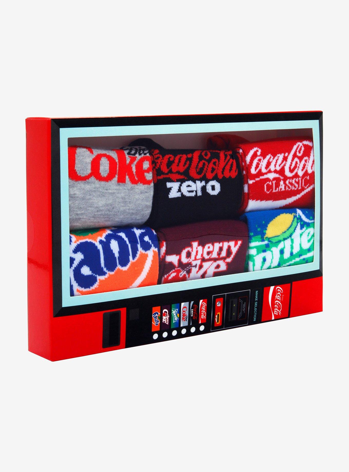 Coca-Cola Vending Machine Crew Sock Gift Set | Hot Topic
