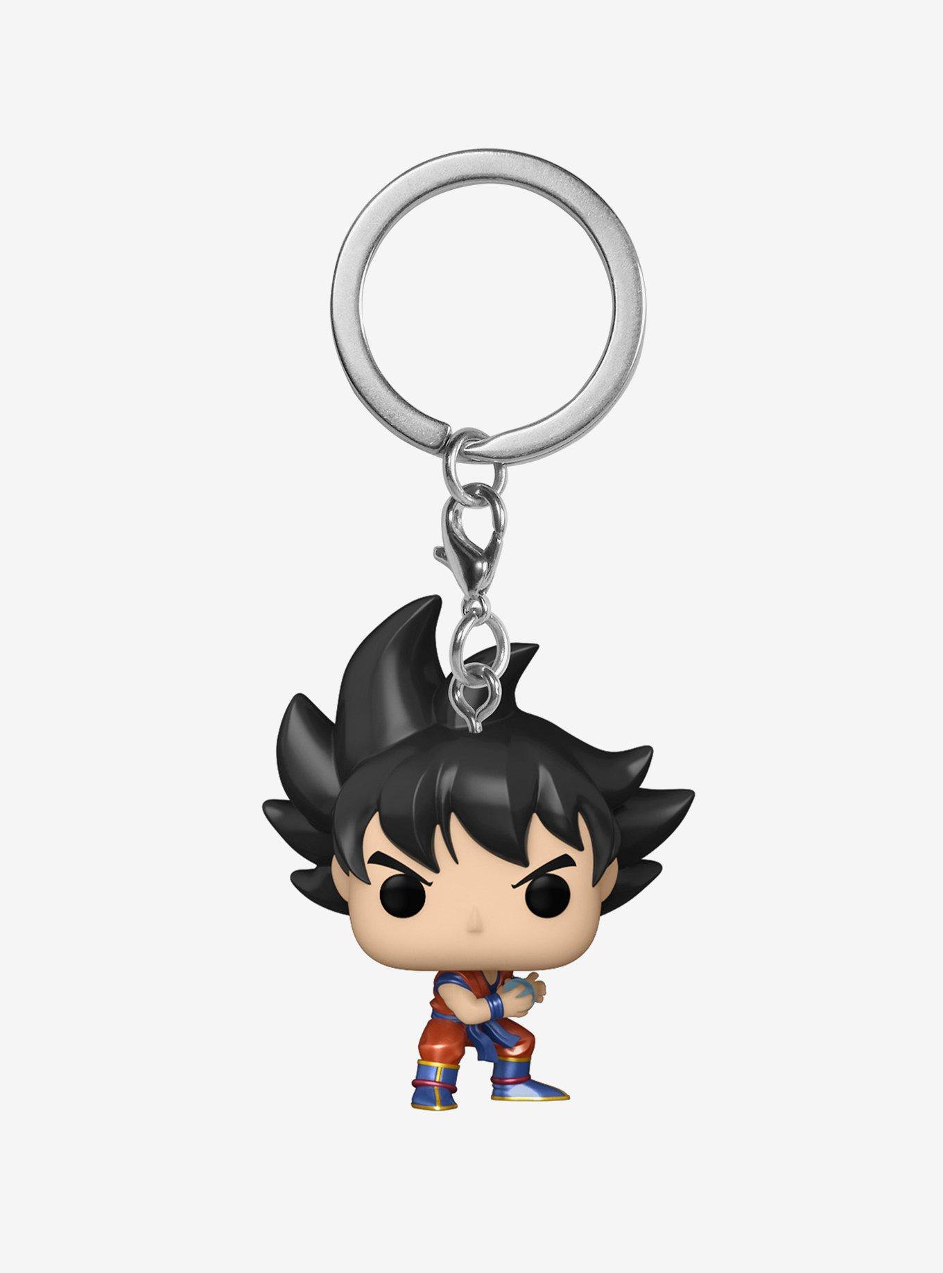 Funko Pocket Pop! Dragon Ball Z Goku Kamehameha (Metallic) Keychain ...