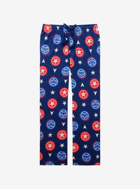 Marvel The Falcon and the Winter Soldier Allover Print Sleep Pants ...