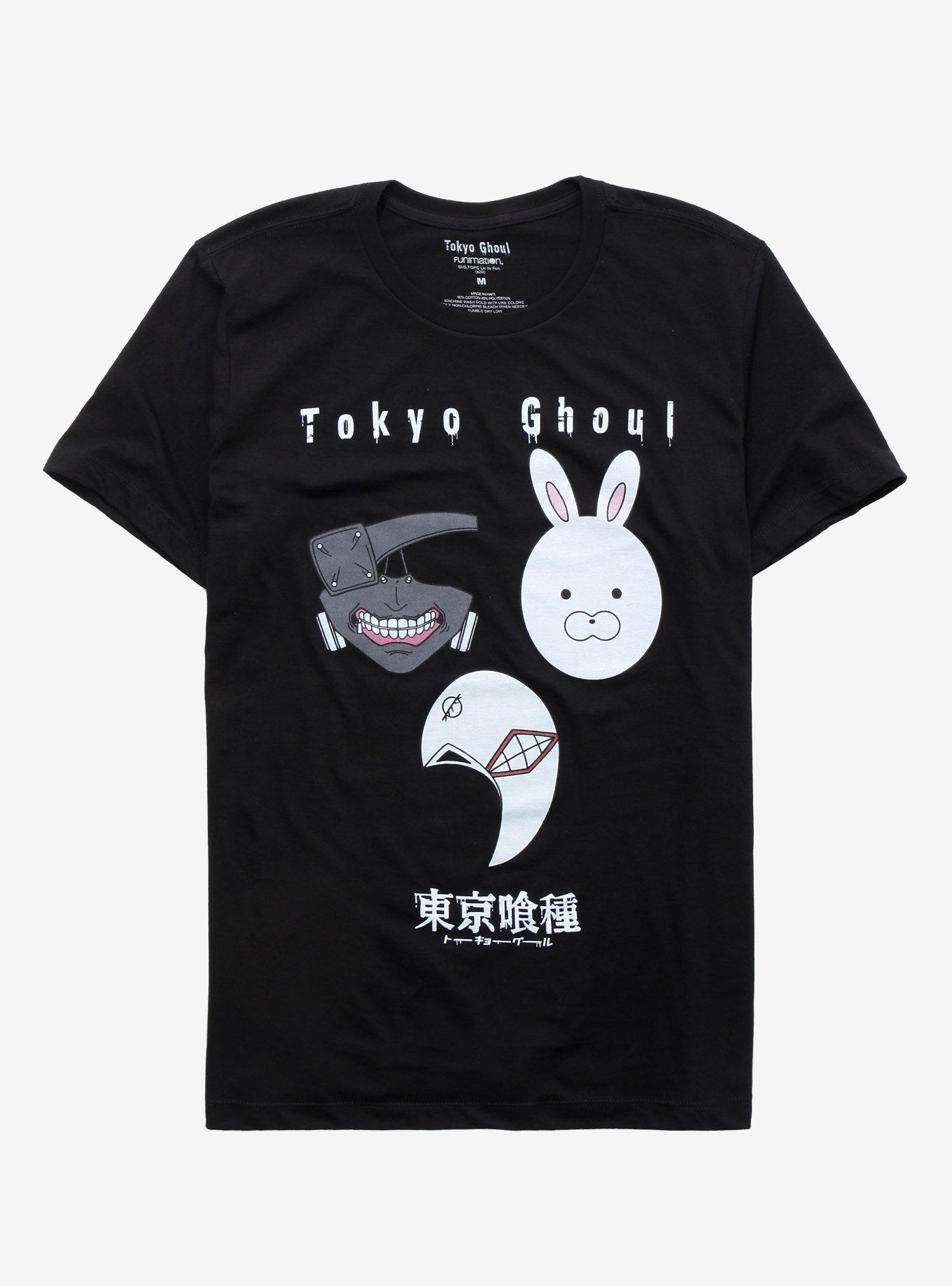 Tokyo Ghoul Masks T-Shirt | Hot Topic